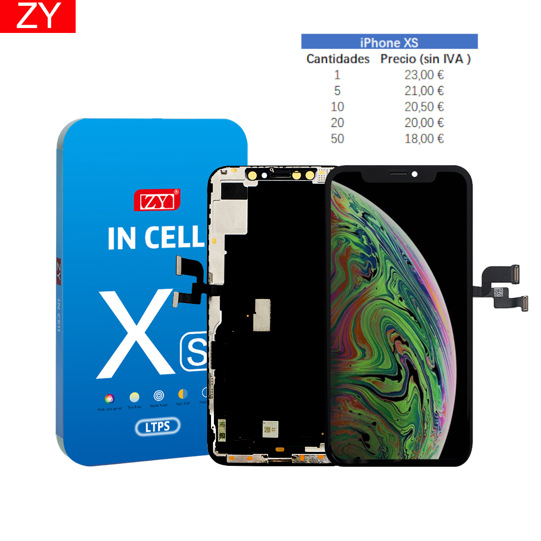 Pantalla compatible iPhone