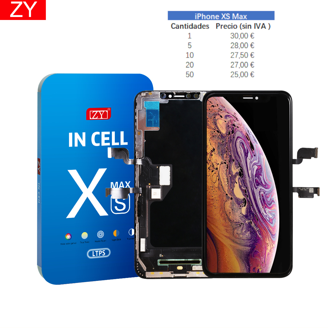 Pantalla compatible iPhone