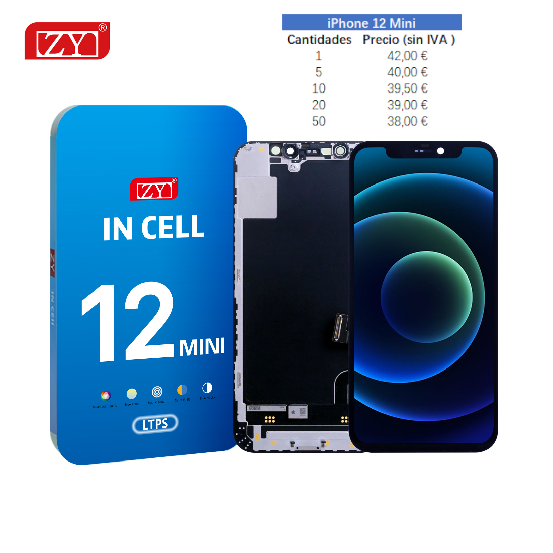 Pantalla compatible iPhone